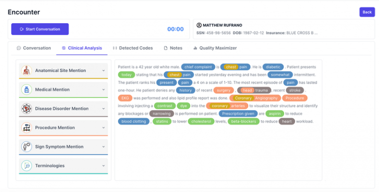 Neurex™ : AI POWERED CLINICAL INSIGHT – THOUGHTi